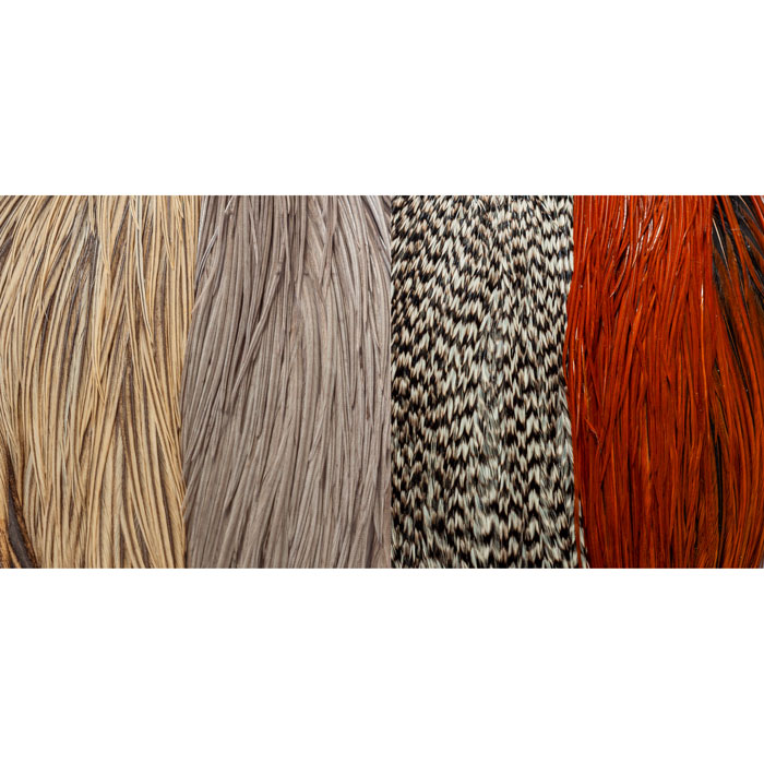 WHITING Dry Fly Hackle Pack Combo -pintaperhoniskat | Perhokalastus.fi